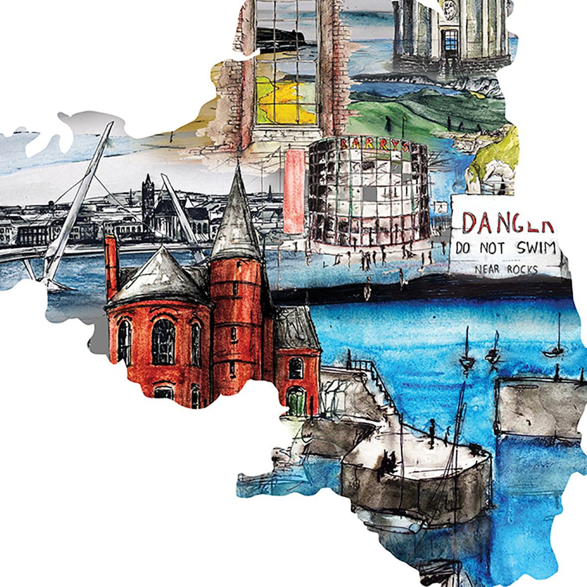County Derry, The Oak Leaf County (Colour) – We Have it Wrapped UP