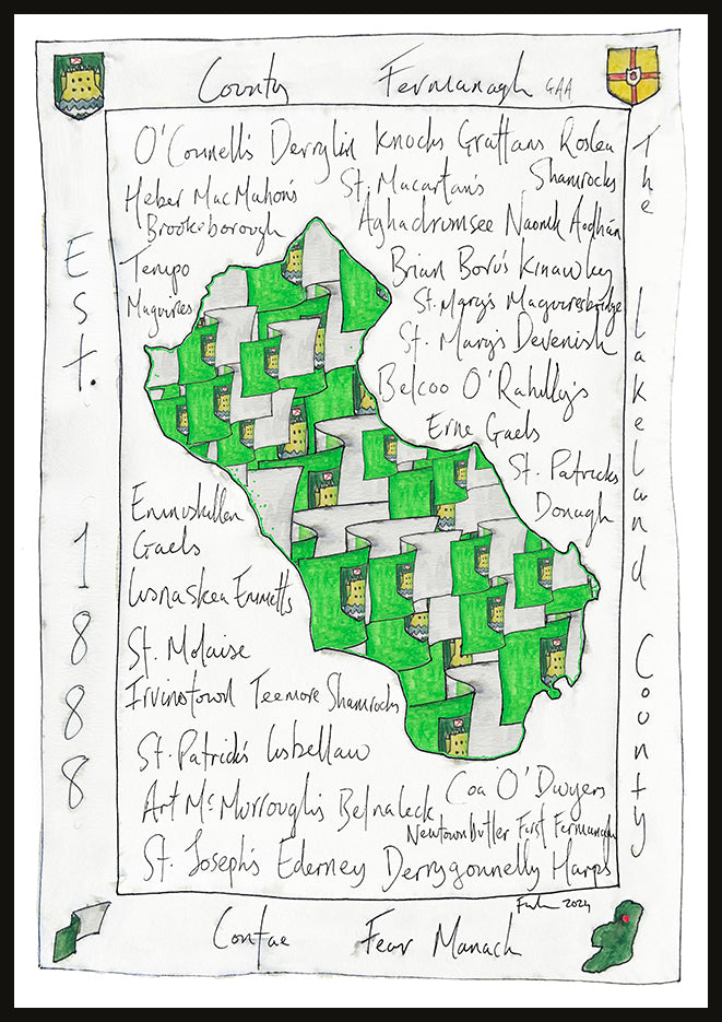 County Fermanagh - GAA County Colours – We Have it Wrapped UP