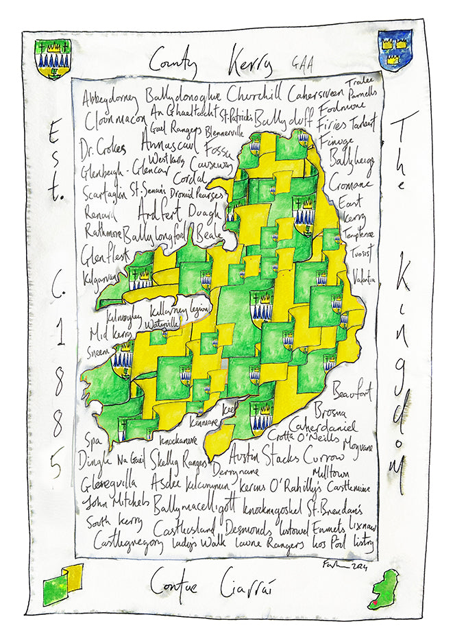 County Kerry - GAA County Colours – We Have it Wrapped UP